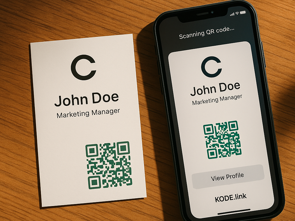 How to Add a QR Code on Your Business Card